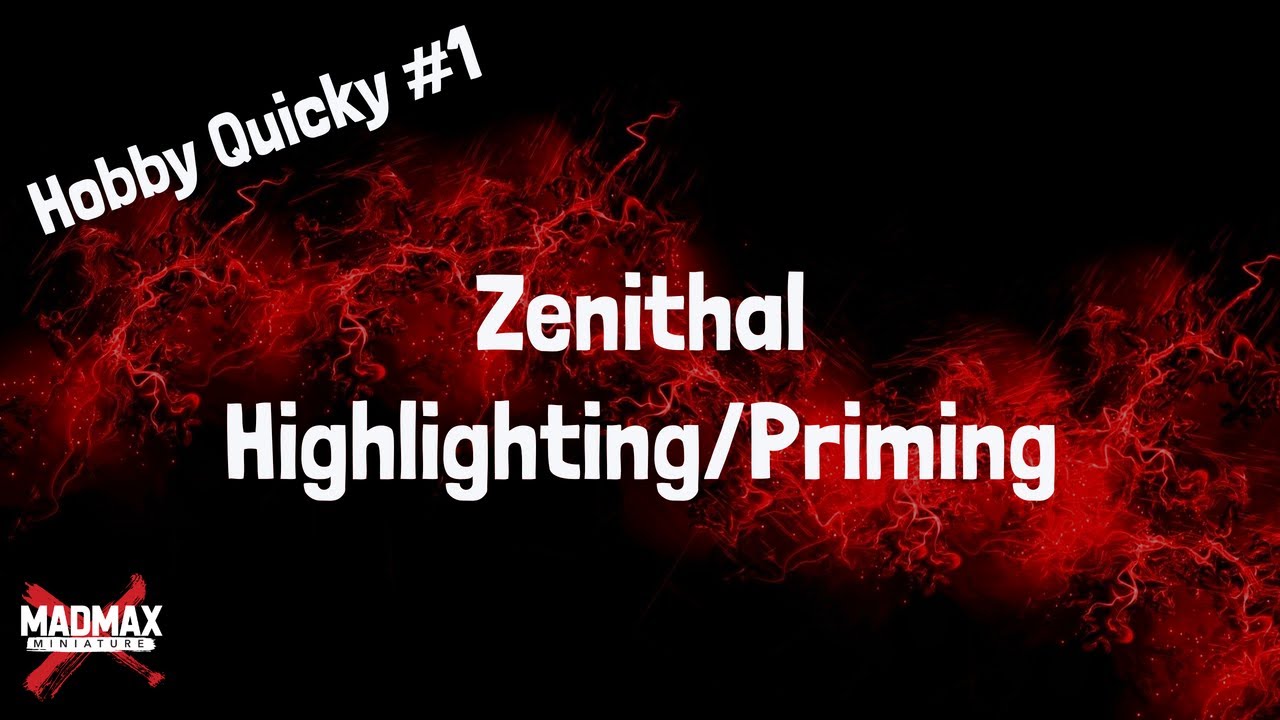 Hobby Quicky #1 - Zenithal Highlighting/Priming - YouTube