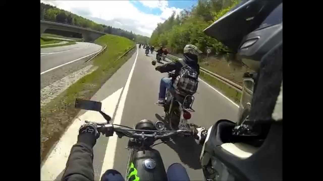 Gebirgsjäger - Simson, Moped Ausfahrt | Wheelie | Fail :D - YouTube
