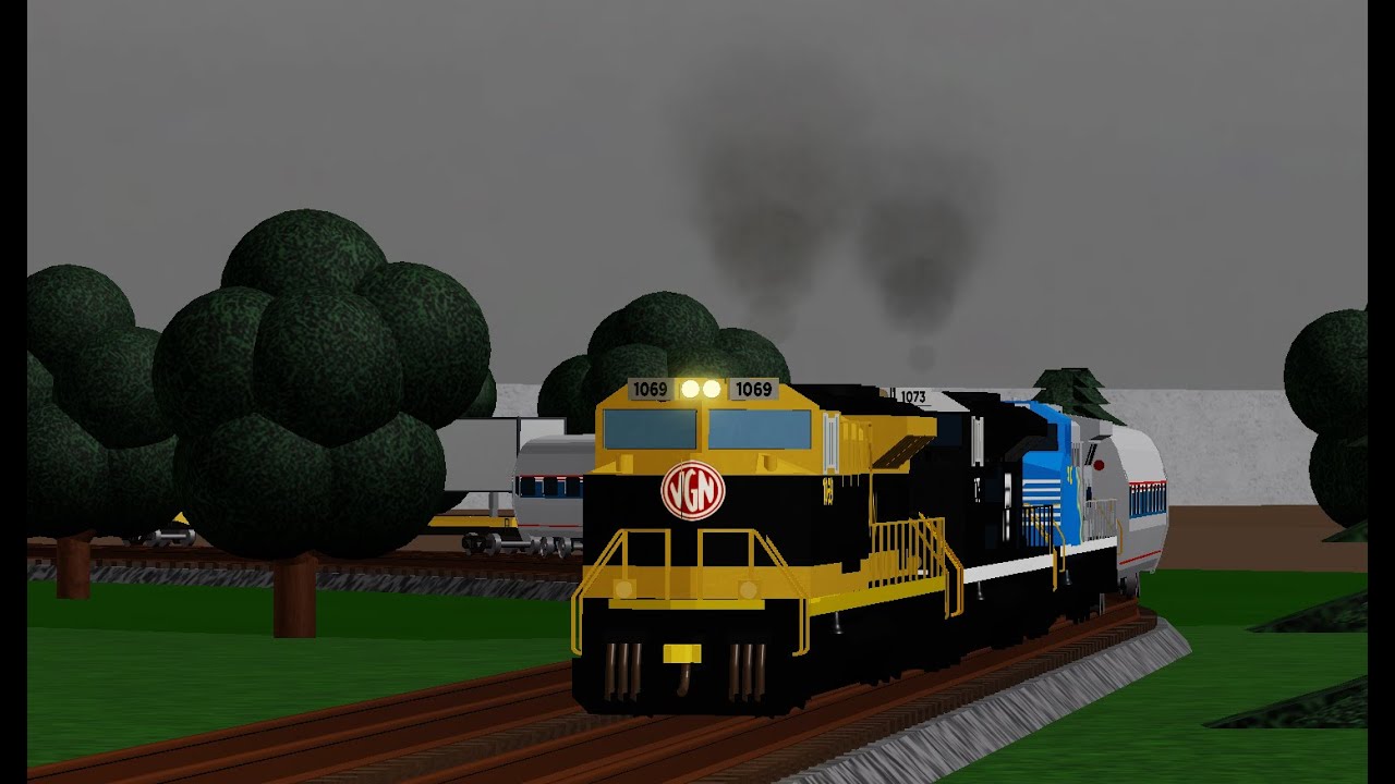 A Long Distance NS Work Train With 3 Heritage Units - YouTube