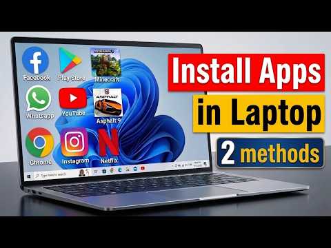 Laptop Me App Kaise Download Kare | How to Download Apps in Laptop | How to Install App in Laptop