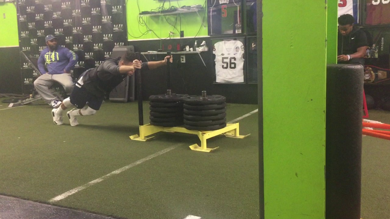 Sled Work @ Level40 - YouTube