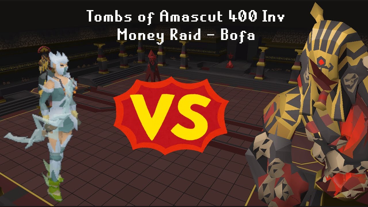 OSRS Tombs of Amascut 400 Raid Level Money Raid - Bofa Trident Fang ...