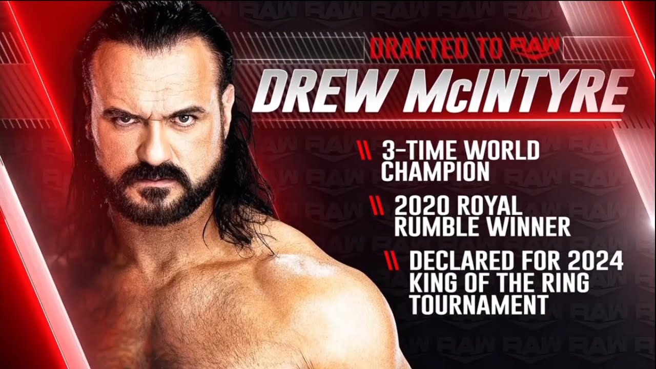 JBL announces 3st round pick of WWE Draft - WWE RAW 4/29/2024 - YouTube