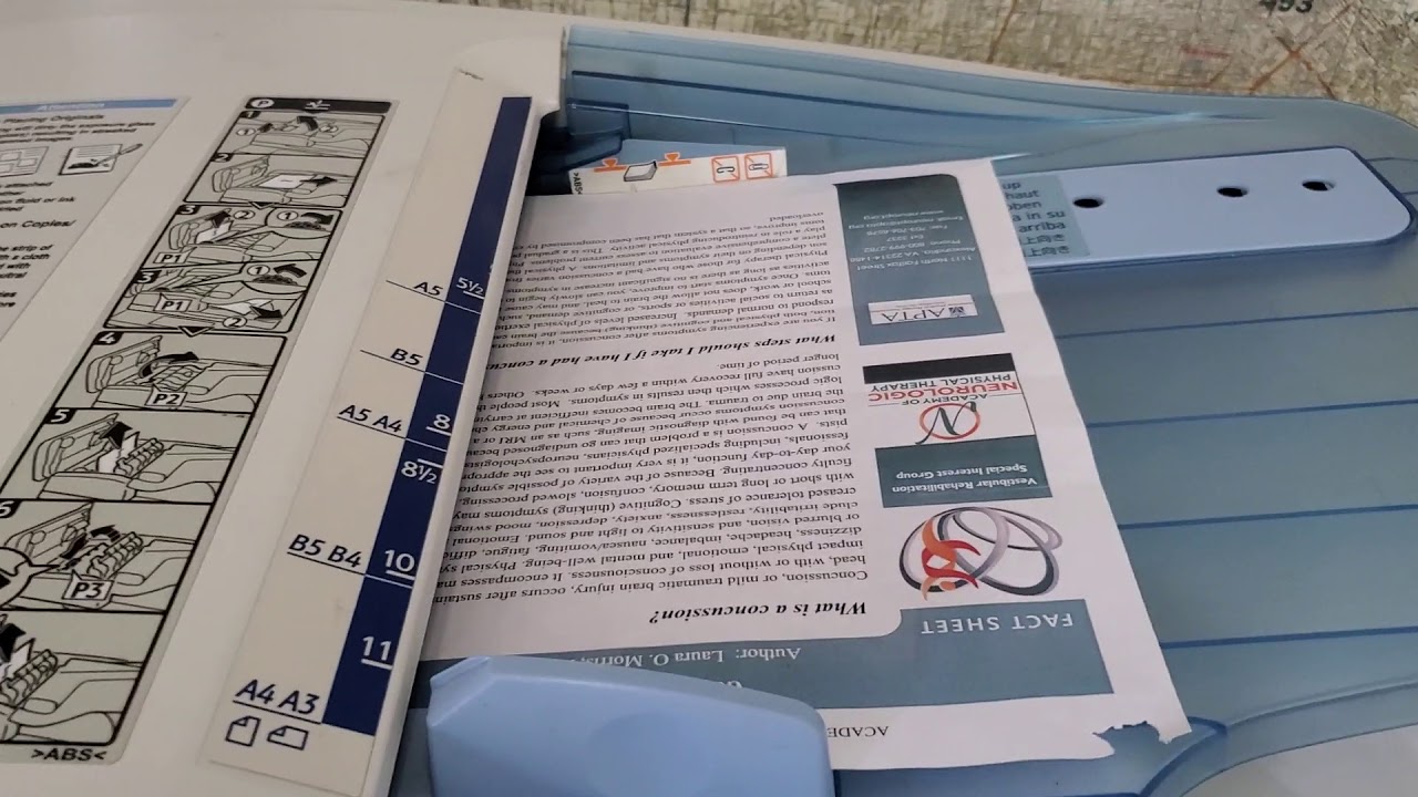 Ricoh Aficio MP C5000 - YouTube