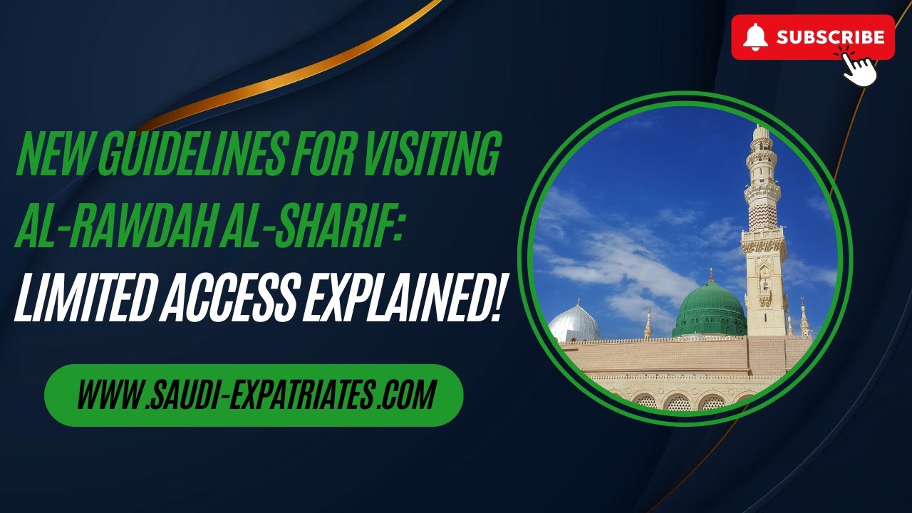 Rawdah Al Sharifa in Madina can be visited once in a Year for 10 ...