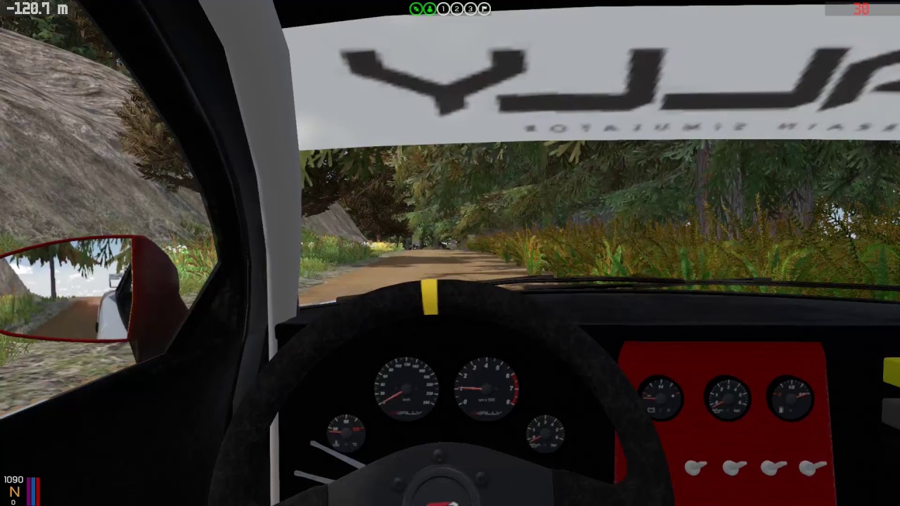gRally-first time testing gRally - YouTube