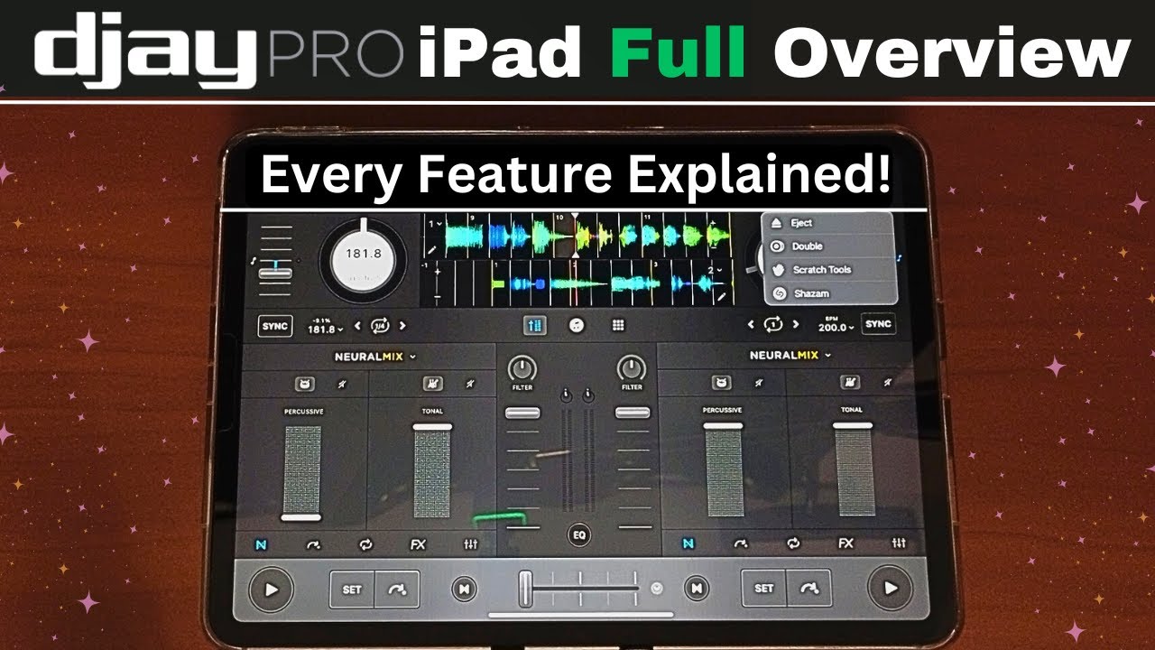 Djay Pro iPad Full Overview: Everything You Need to Know - YouTube