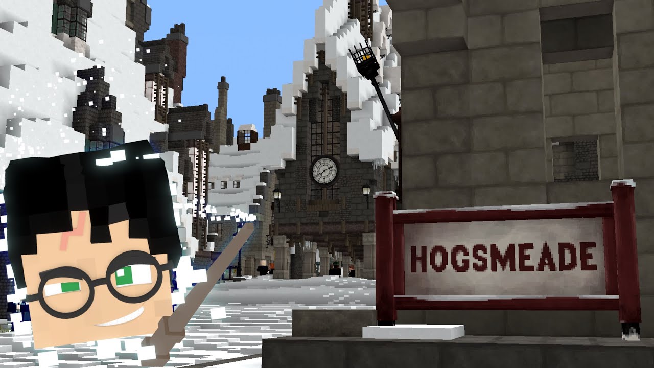 [A] 🔮 MØTER HARRY POTTER I HOGSMEADE!! | Harry Potter - Minecraft | Ep ...