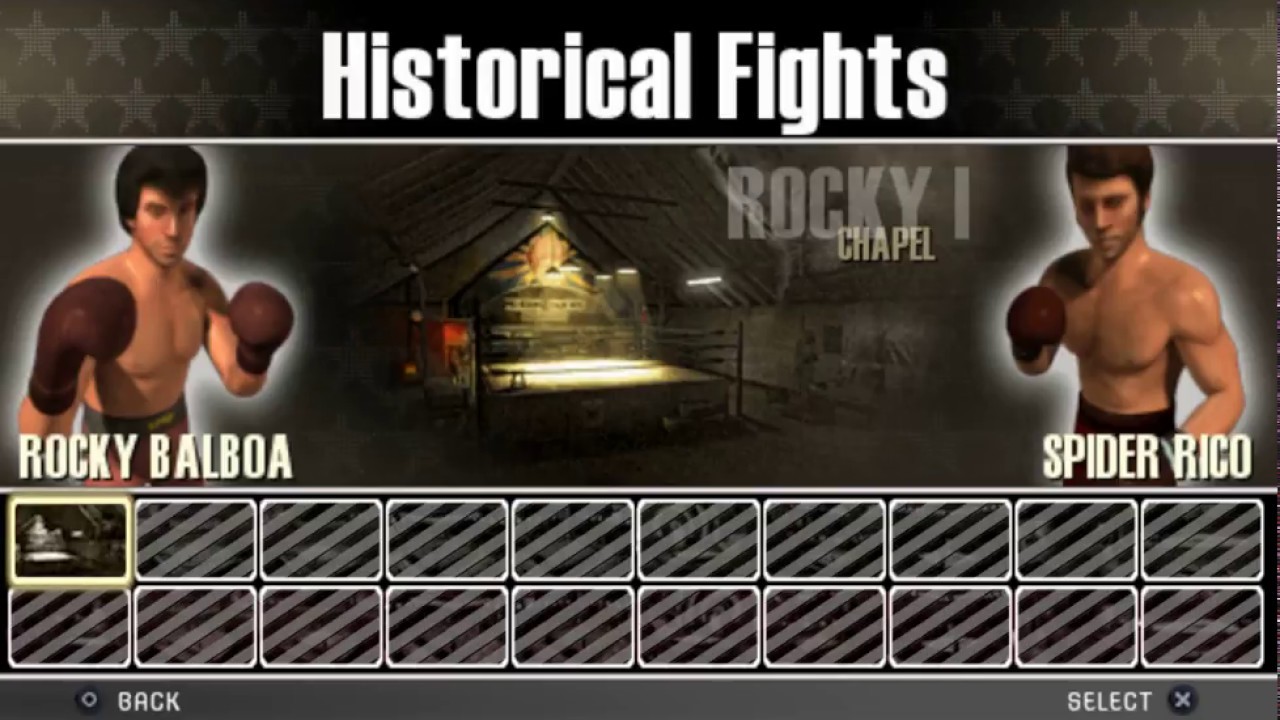 Rocky Balboa - PSP (PPSSPP) Rocky Balboa vs Spider Rico - Historical ...