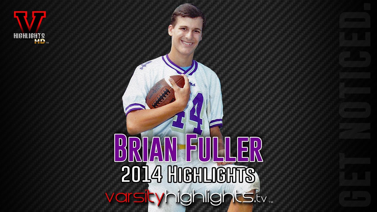 Brian Fuller 2014 Highlights (Clarkstown HS North Football) - YouTube