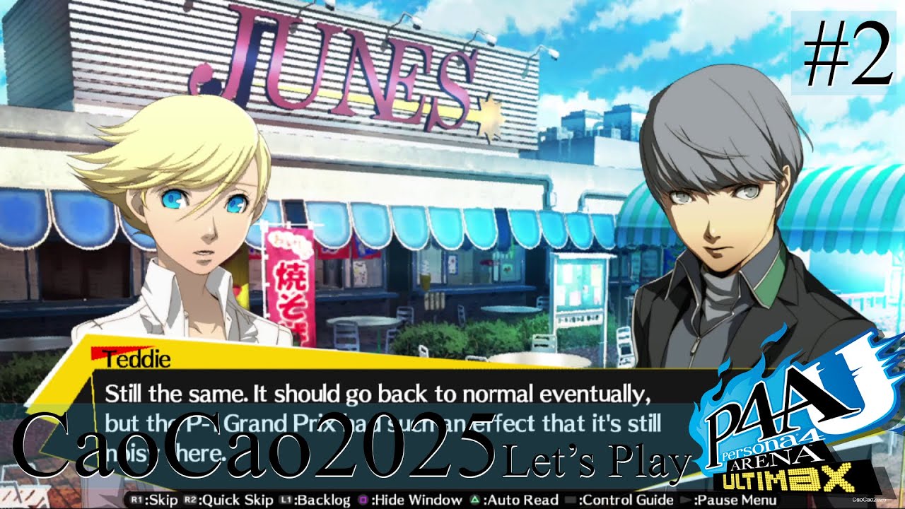 Persona 4 Arena Ultimax #2 Episode P4| Chapter I-2: Investigation Team ...