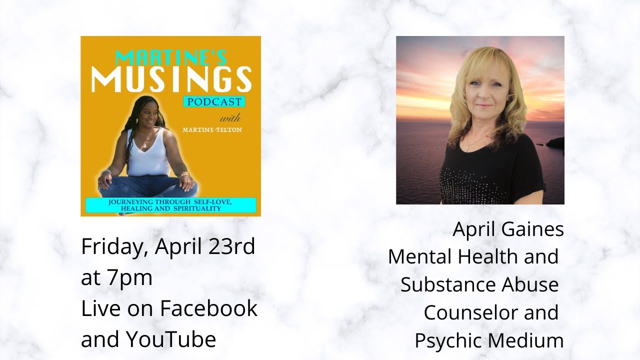 Martine's Musings Live- The Collective Lack of Self-Esteem featuring ...