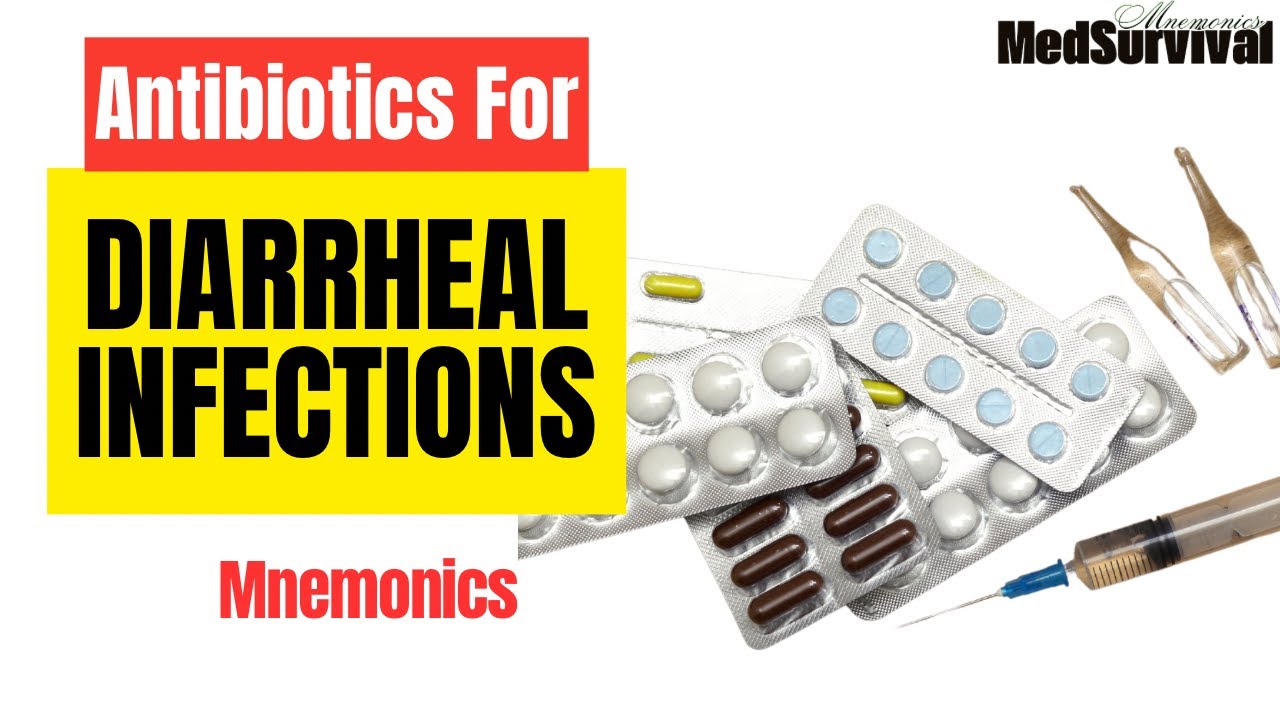 Infectious Diarrhea Antibiotics: Easy Tricks to Memorize! - YouTube