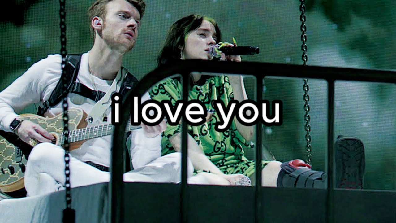 Billie Eilish - i love you (Lyrics) - YouTube