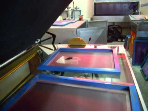 incisione telaio serigrafico 1 - YouTube