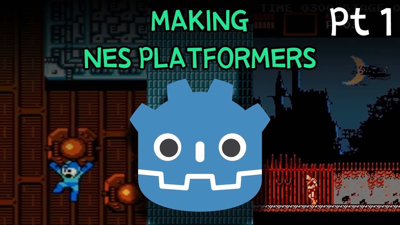 Making NES Platformers in Godot Pt. 1 - YouTube