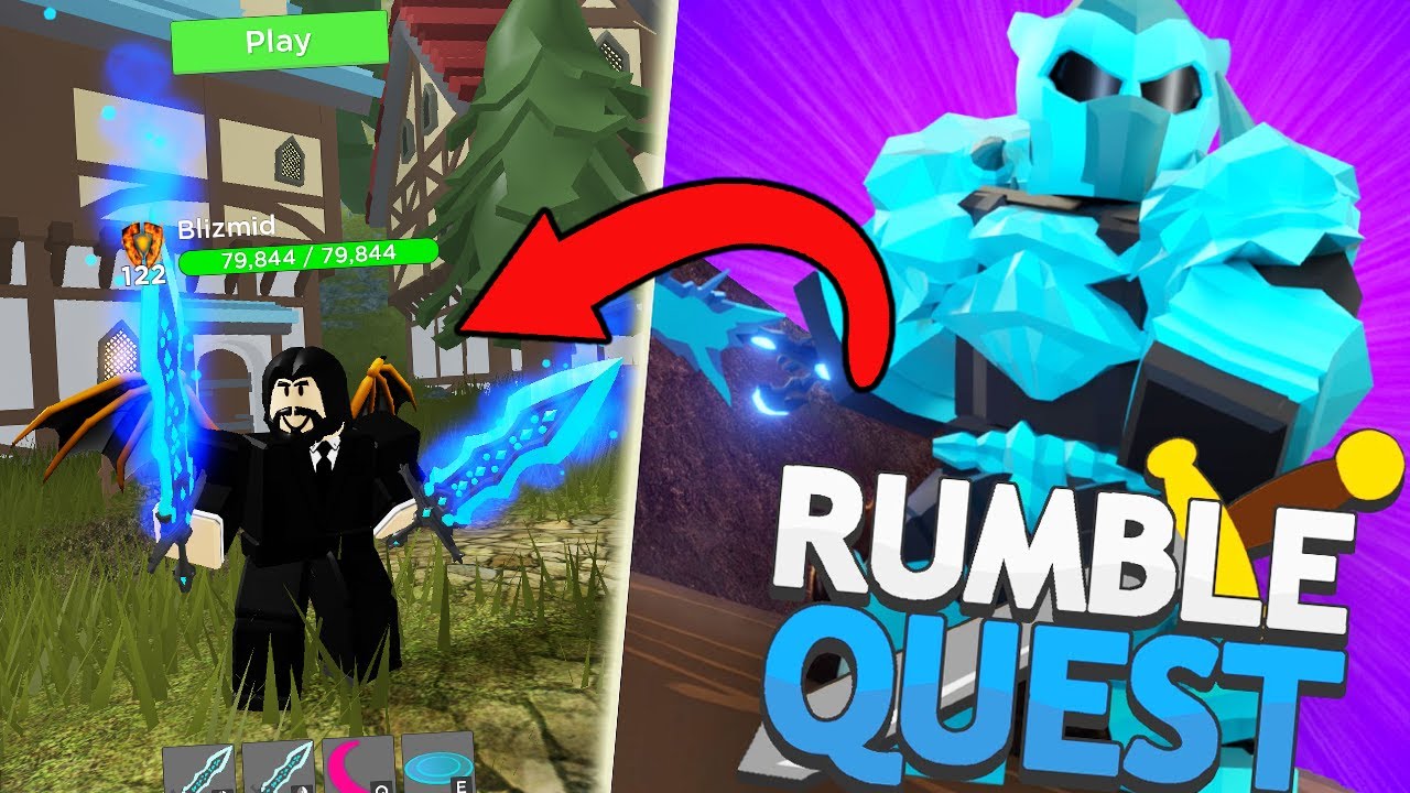 BUYING THE NEW PACK IN THE RUMBLE QUEST UPDATE! (ROBLOX) - YouTube