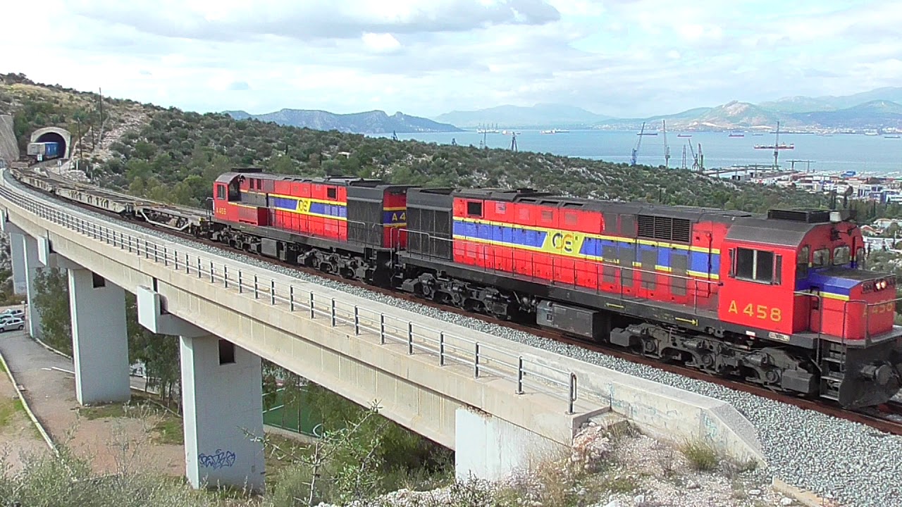 cosco train from ikonio with MLW A 458-465 ,5/12/19 - YouTube