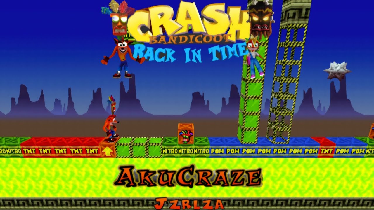 Crash Bandicoot - Back In Time Fan Game: Custom Level: Aku Craze By ...