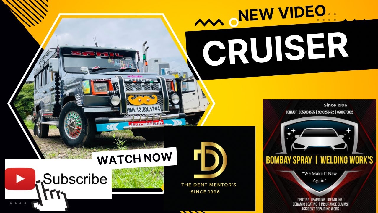 Force Cruiser ( Toofan ) Full Modified paint in Original MB Silver 😍🔥😍 ...