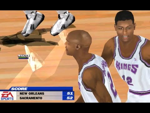 VS Sacramento Kings Legend Roster 4th Quater Game08, NBA Live 2000 PC ...