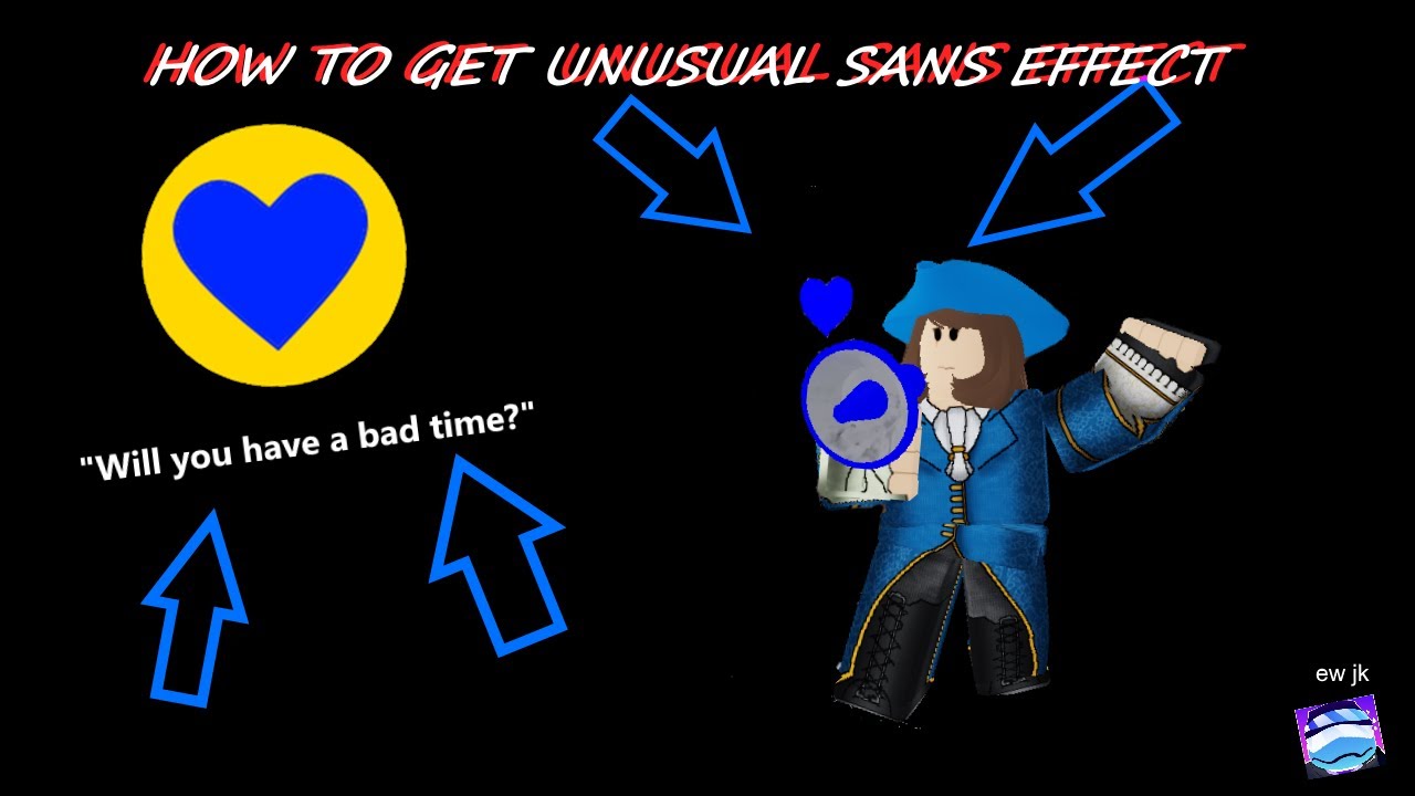 HOW TO GET SANS *UNUSUAL FOR ANY CHARACTER* +GOODTIME QUEST BADGE IN ...