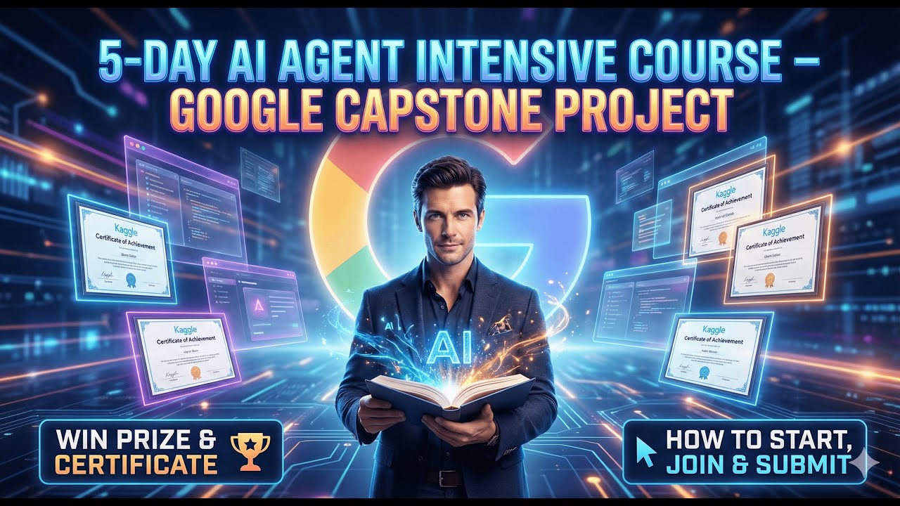 Claim Your Kaggle Swags FAST! Complete Capstone Project Guide for Google’s AI Agents Course # ...
