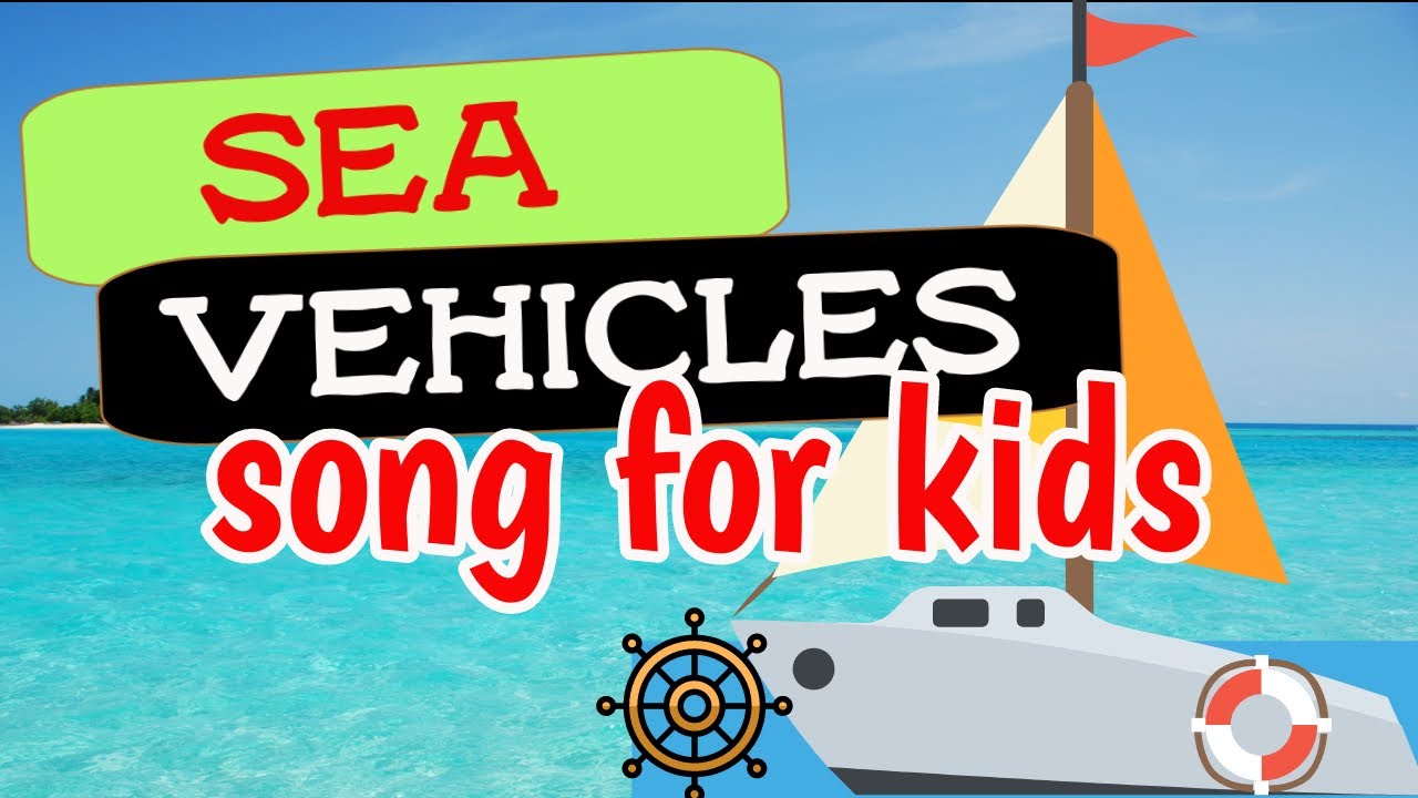 Sea and Water Adventure Song for Kids | Fun with Sea Vehicles | Tiny ...