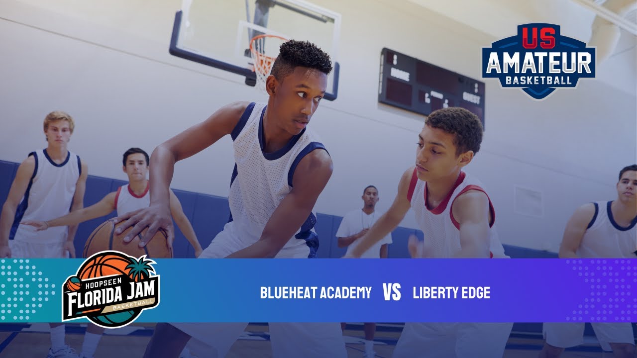 BLUE HEAT ACADEMY V. LIBERTY EDGE - Hoopseen Florida Jam - YouTube