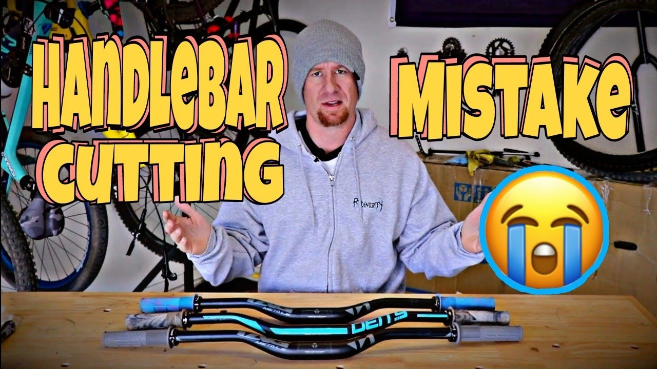 Handlebar cutting mistake - YouTube