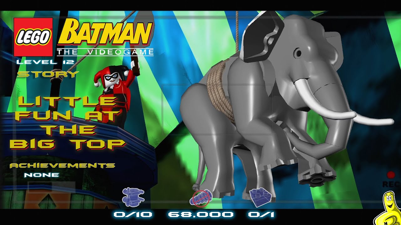 Lego Batman 1: Lvl 12 / Little Fun at the Big Top STORY - HTG - YouTube