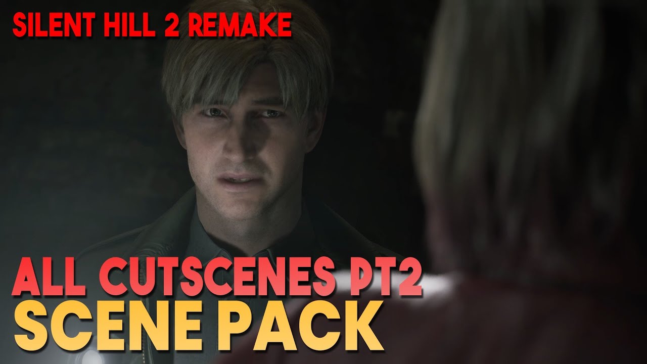 All Cutscenes Scene Pack (Part 2) || Silent Hill 2 Remake || 1080p ...