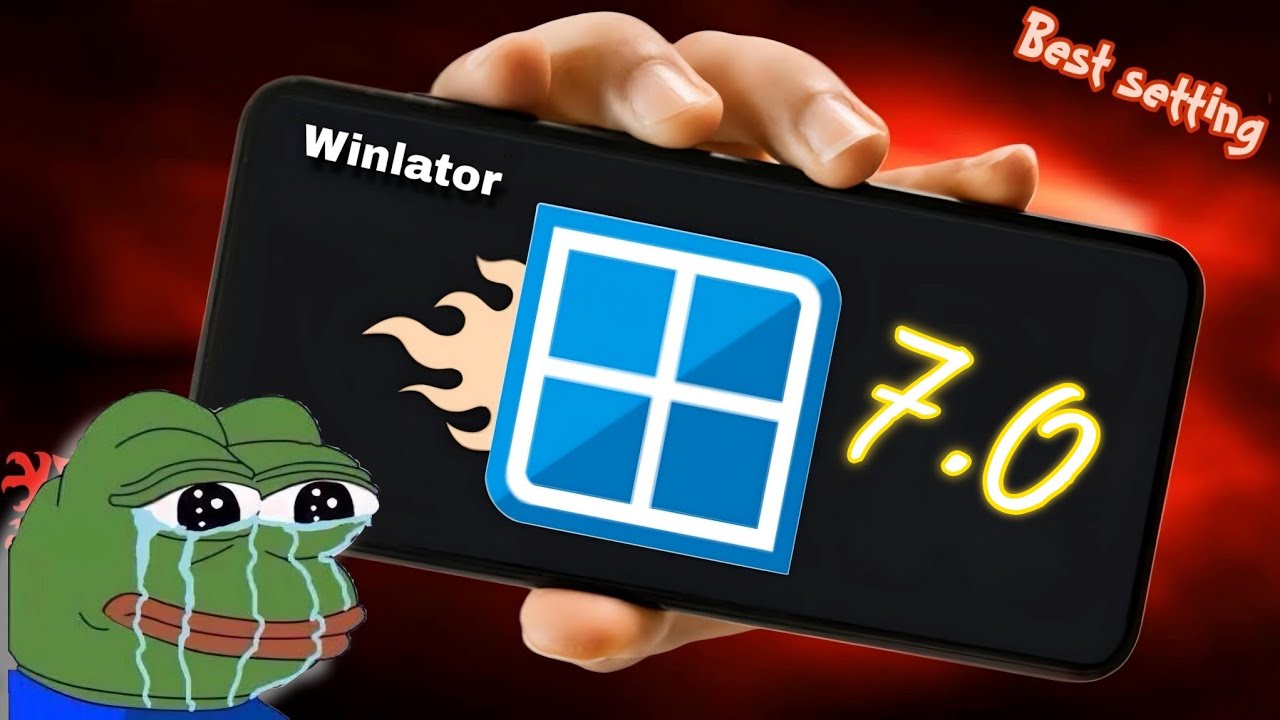 Winlator Android Best Settings ( SNAPDRAGON 8 GEN 3 ) - YouTube