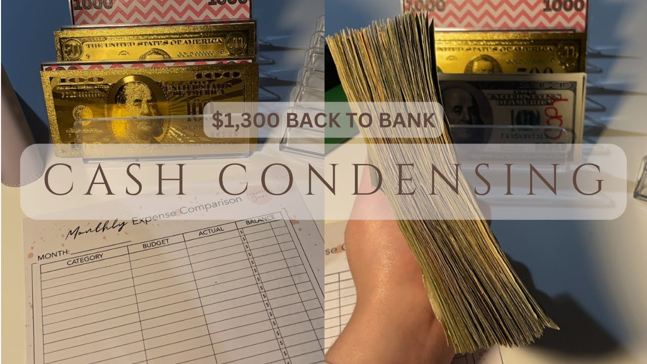 MY FIRST CASH CONDENSING| $1,300 BACK TO BANK | - YouTube