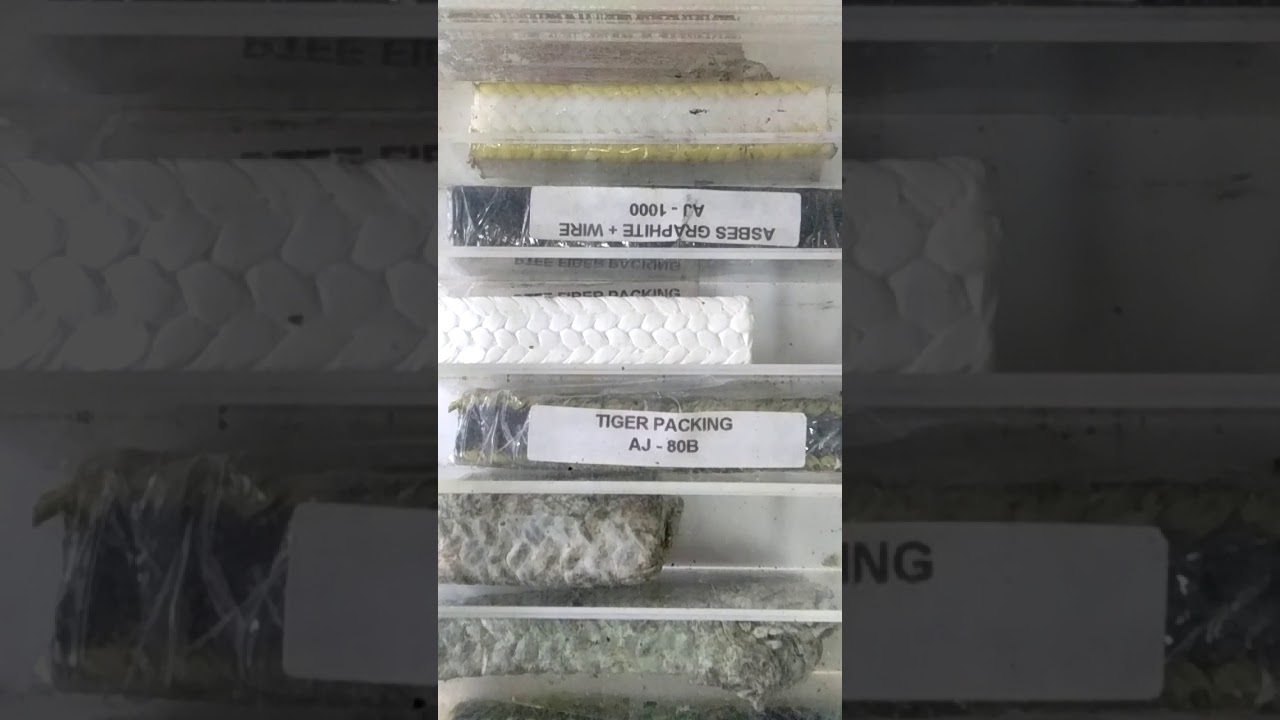 Jenis Gland packing - YouTube