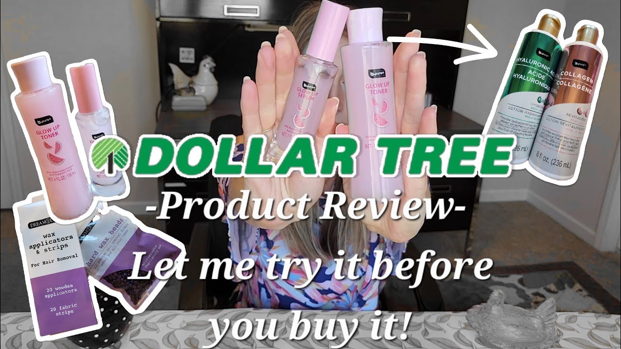 Dollar Tree PRODUCT REVIEWS | Let me try it before you buy it! *Glow up ...