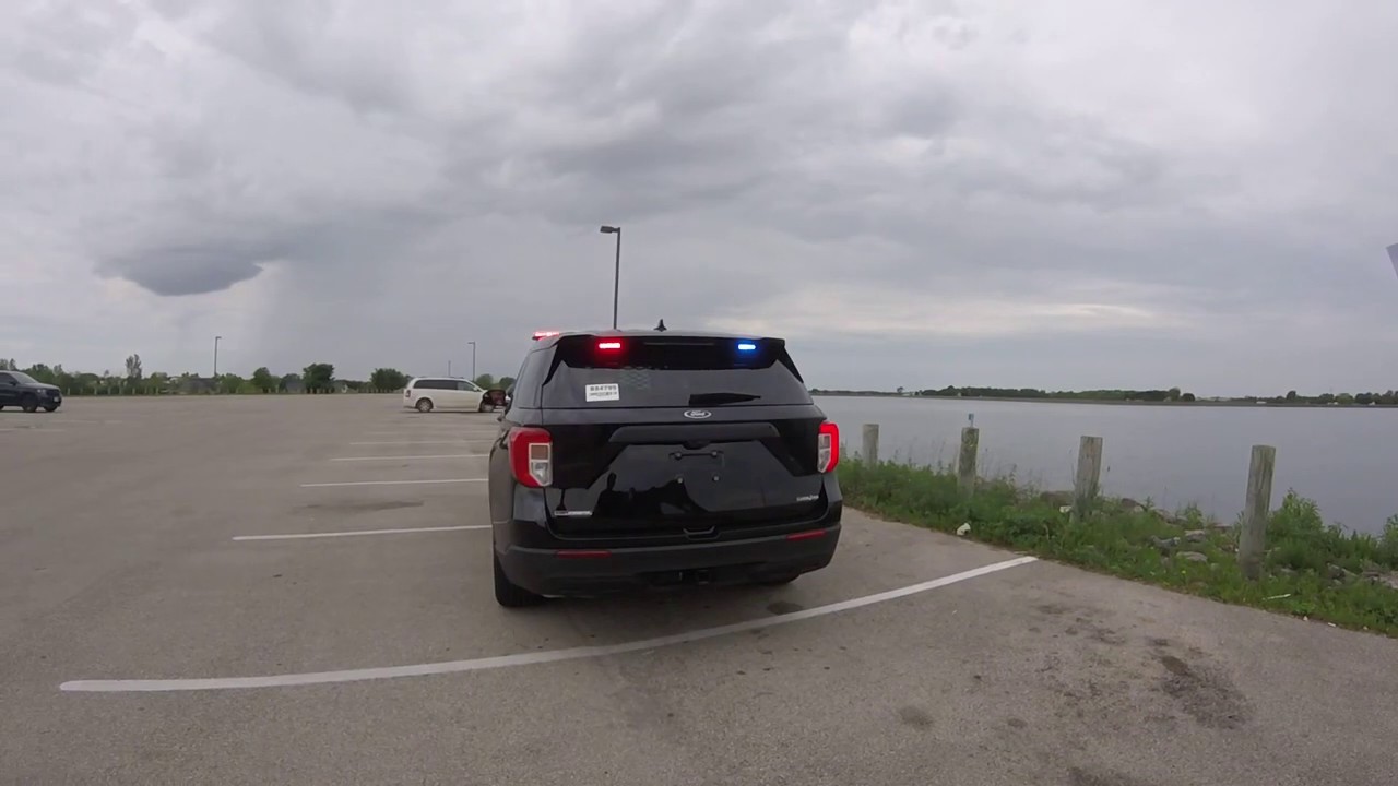 2020 Ford Police Interceptor Aux Brake Lights - YouTube