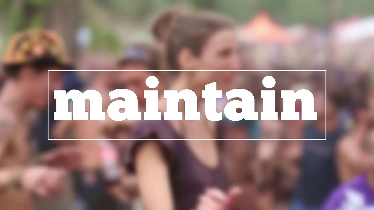 How do you spell maintain? - YouTube