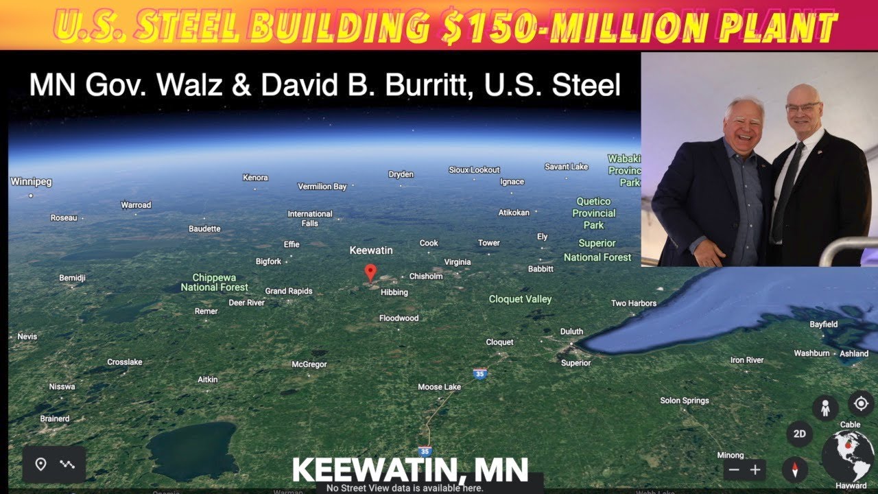 U.S. Steel Building New $150-Million Iron Ore Plant In Minnesota - YouTube