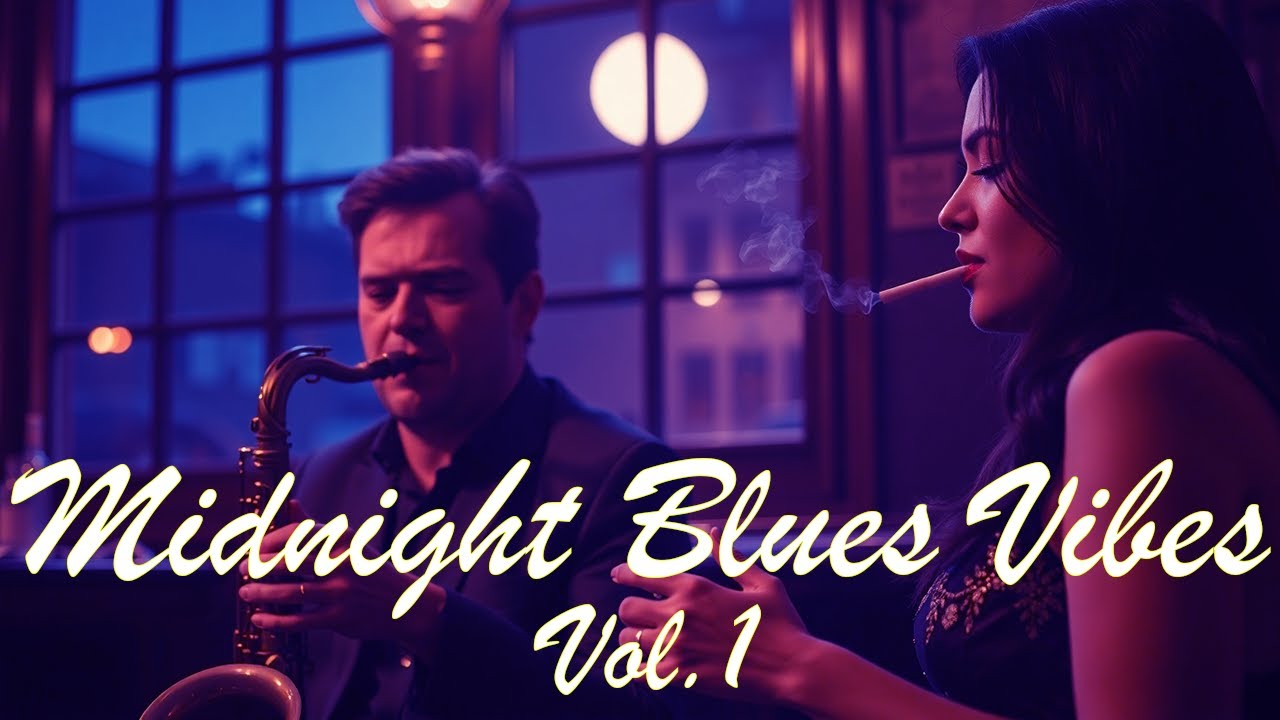 Radio MLPM | MIDNIGHT BLUES VIBES Vol.1 | More than 1h of Best Blues ...