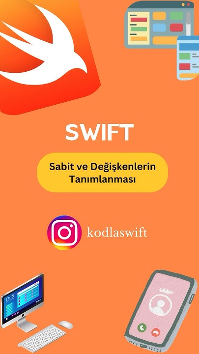 Swift: Sabit ve değişkenlerin tanımlanması #swiftdeveloper #swiftios #swiftprogramming - YouTube