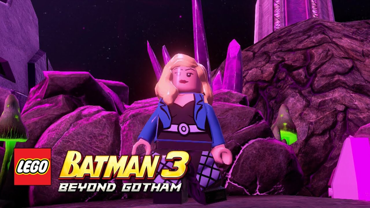 LEGO Batman 3: Beyond Gotham - Black Canary Zamaron free roam - YouTube