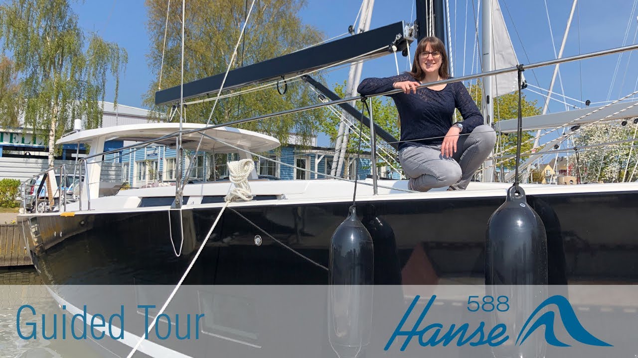 Hanse 588 - Guided Tour - YouTube