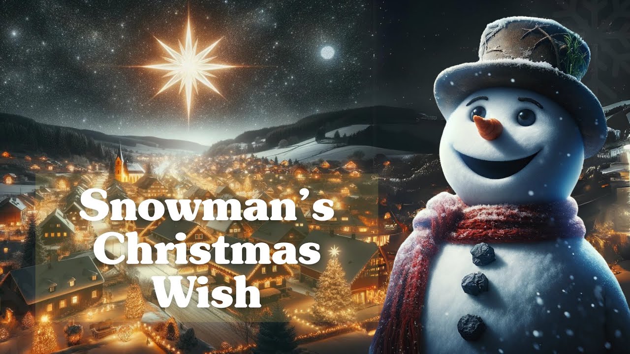 The Snowman's Christmas Wish | A Christmas Story | Learn English ...