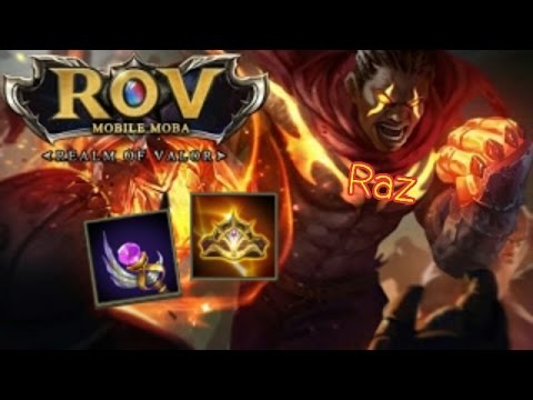 RoV Raz สกิลเเรงเเซงทุกอย่าง(เซิฟจีน) รีวิวก่อนเข้าไทย - YouTube