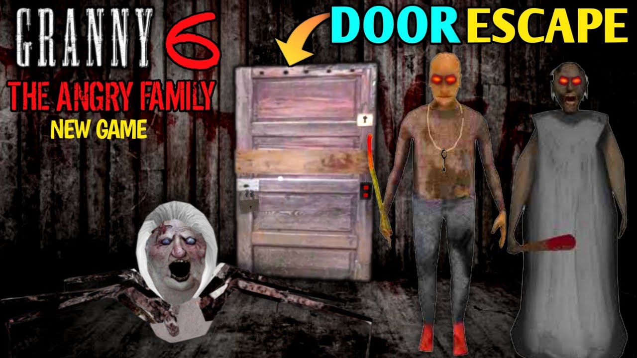 CAN I ESCAPE THIS 👺ANGRY FAMILY | Granny The Angry Family | GRANNY THE ...