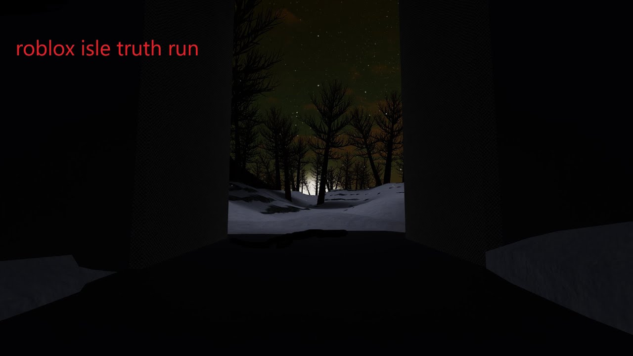 Roblox isle 9 truth run (solo) - YouTube