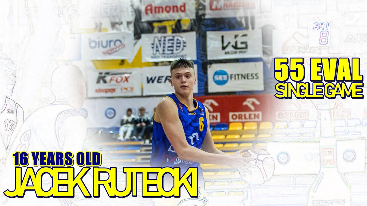 16 YEARS OLD JACEK RUTECKI MAKES 55 EVAL IN SINGLE GAME! - YouTube