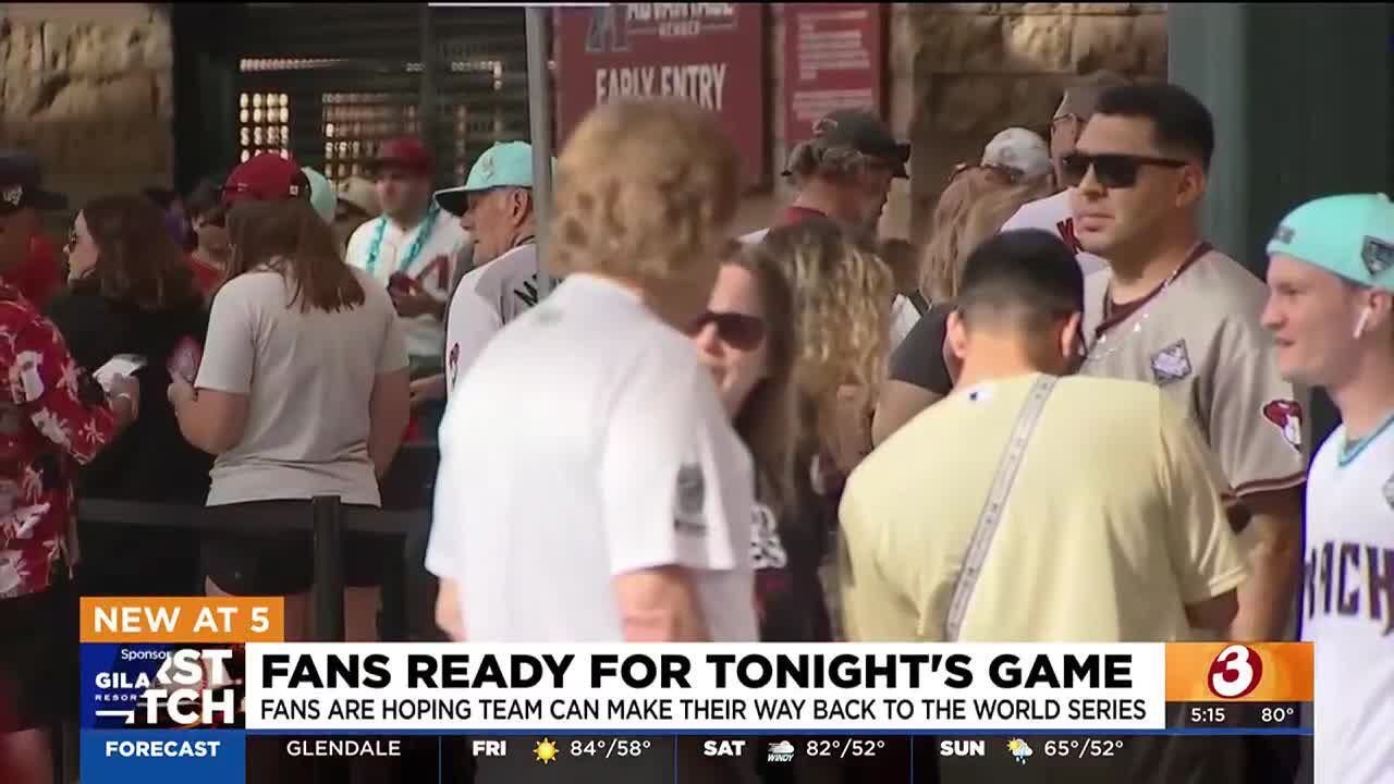 D-backs fans ready for Opening Day at Chase Field - YouTube
