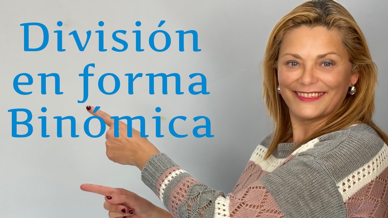 DIVISIÓN EN FORMA BINÓMICA DE NÚMEROS COMPLEJOS - YouTube
